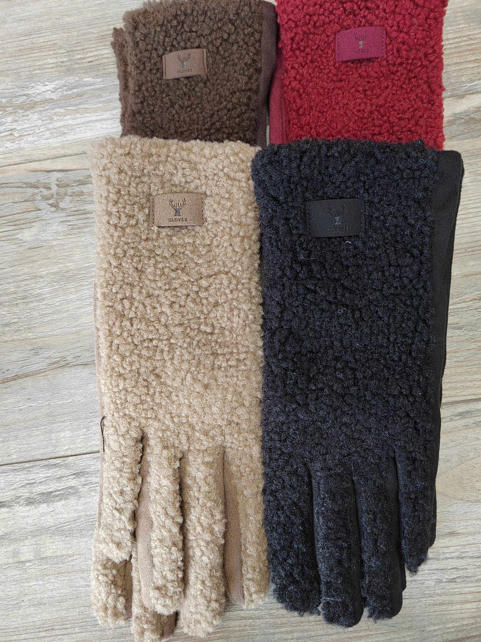 Jade Teddy Gloves - Fallen Angelz